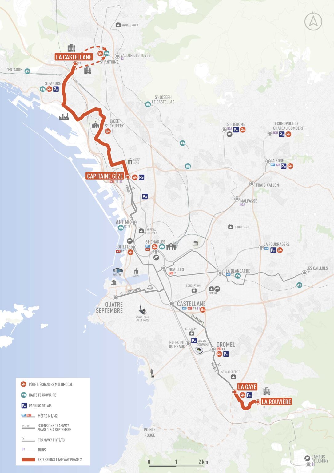 Le Tramway rapproche le Nord et le Sud de Marseille - Métropole Aix ...